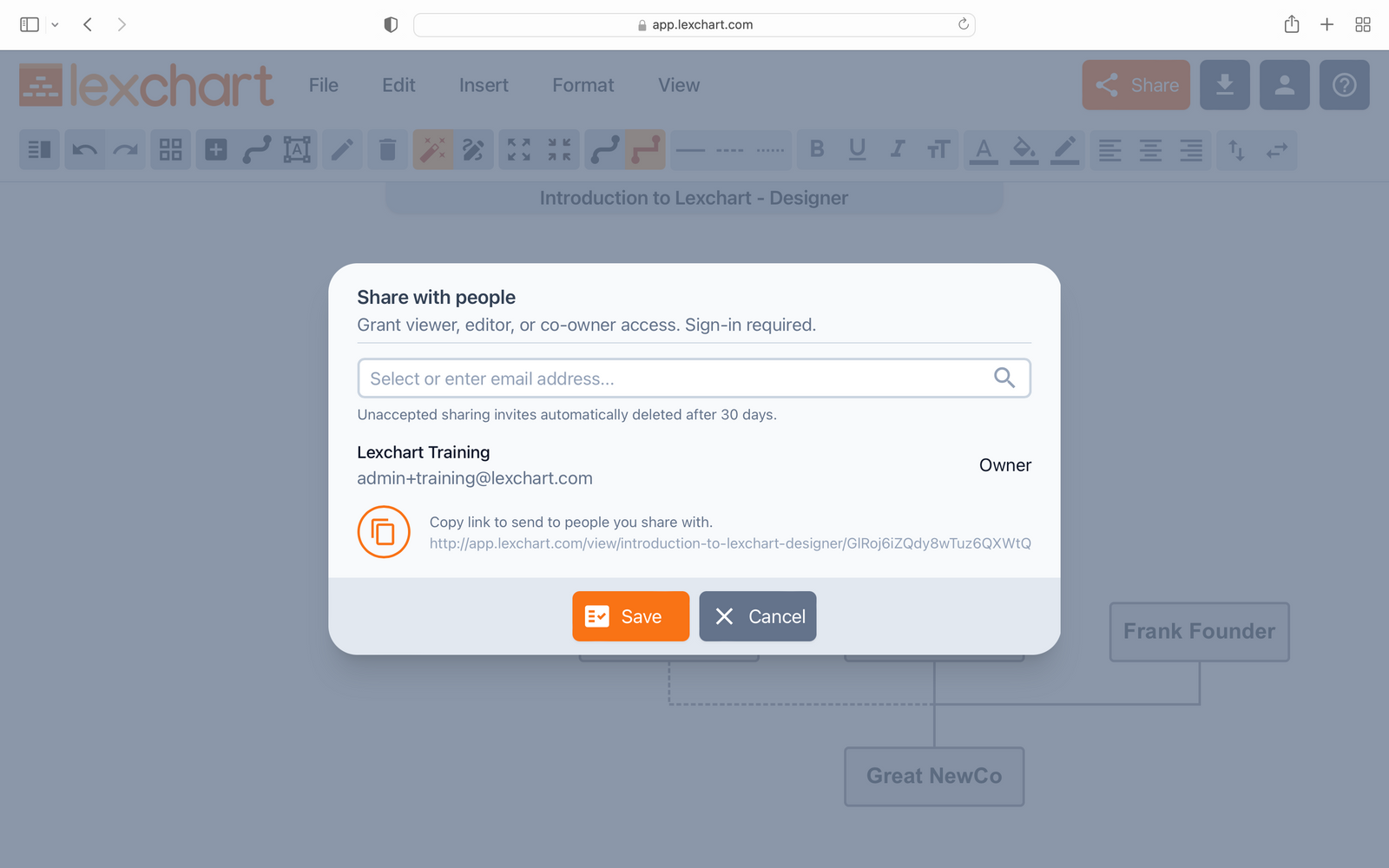Lexchart Designer - Documentation